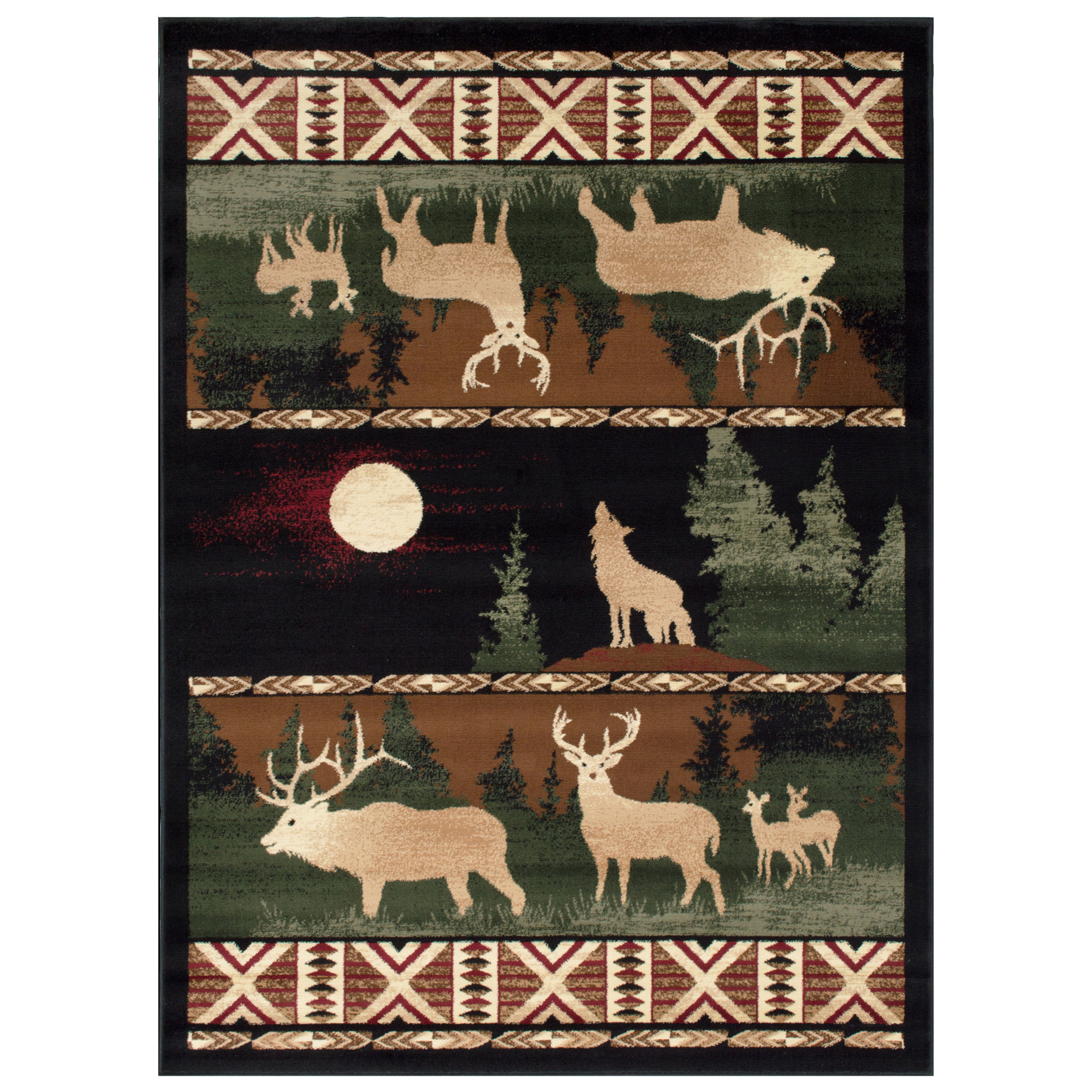 Millwood Pines Jaydon Polypropylene Berber Rug | Wayfair