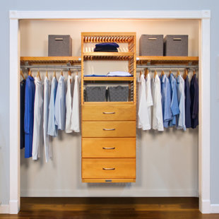 John Louis Home Closet Systems You'll Love in 2021 | Wayfair