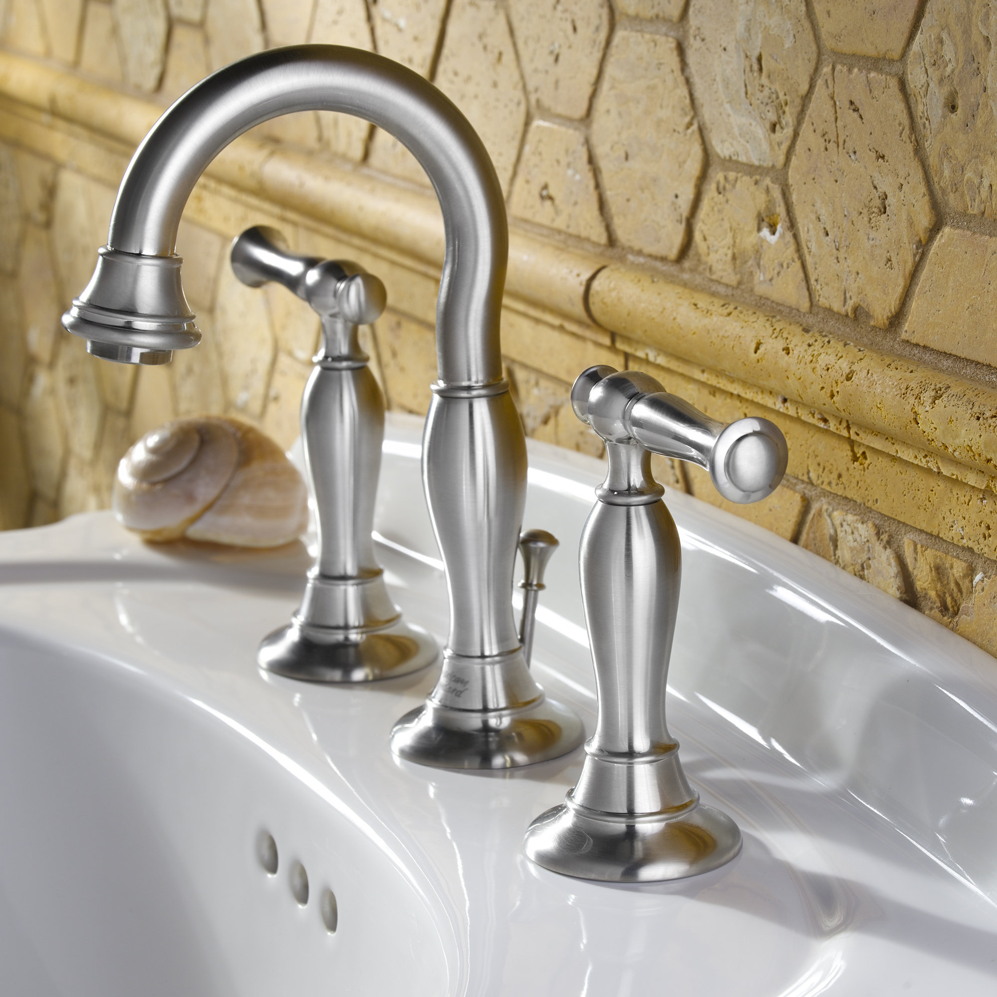 American Standard Quentin Widespread Bathroom Faucet with Drain ...