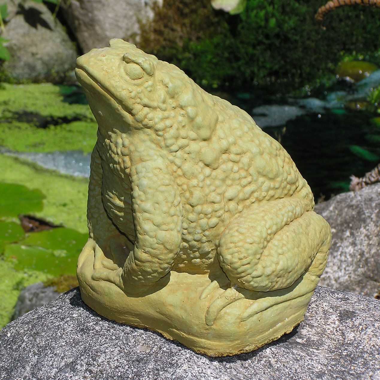 Nichols Bros. Stoneworks Toad Statue | Wayfair