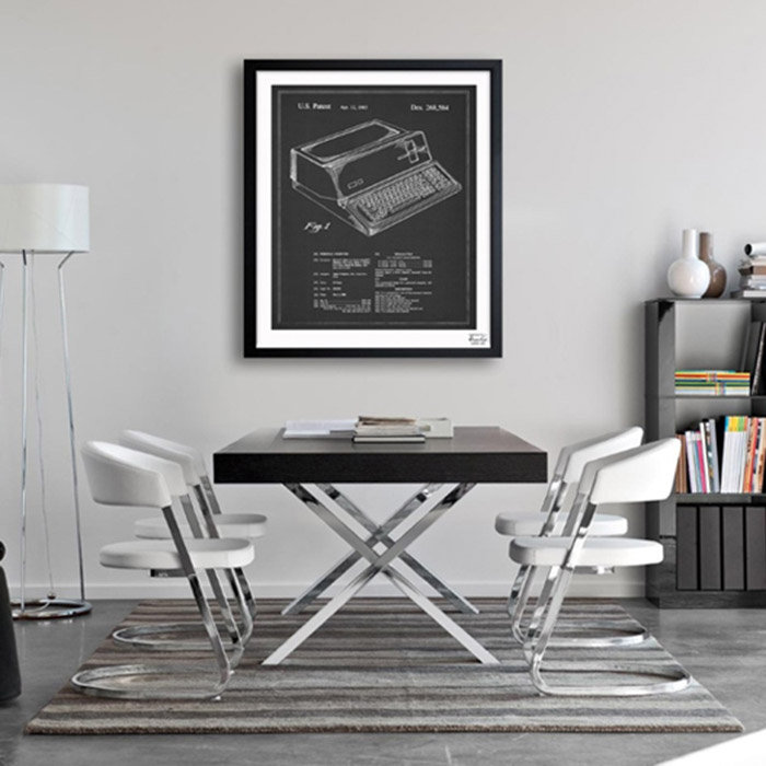 Oliver Gal First Apple Personal Computer, 1983 - Illustration on Canvas ...