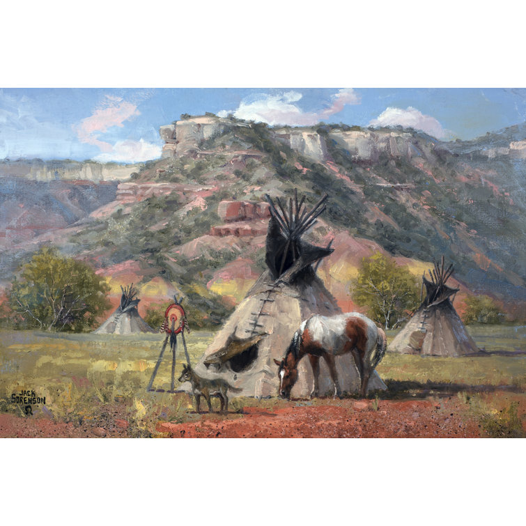 August Grove The Floor Of The Palo Duro by Jack Sorenson - on | Wayfair ...