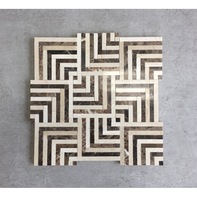 ES Stone Natural Stone Mosaic Wall & Floor Tile | Wayfair