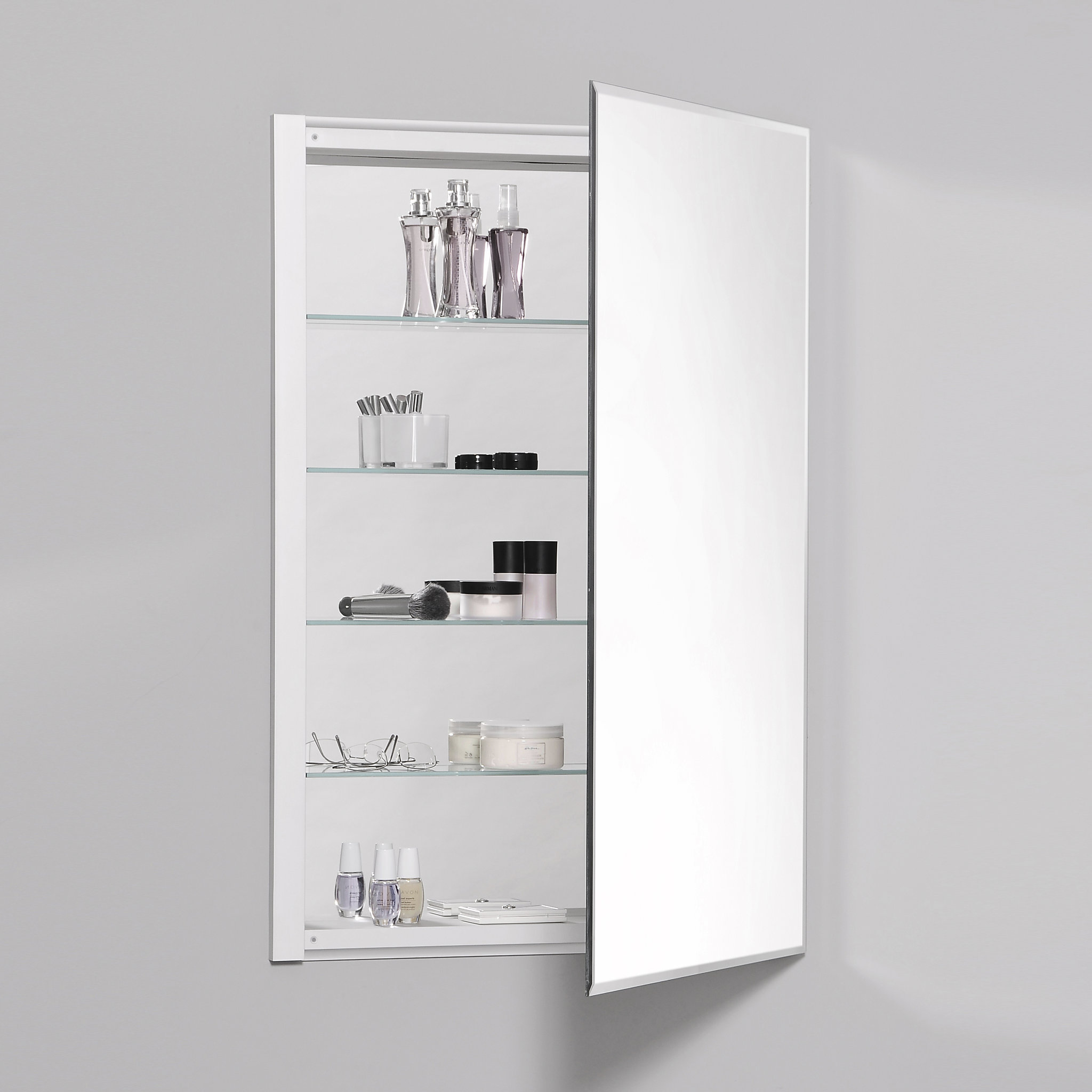 Robern R3 Series 24'' W 36'' H Frameless Medicine Cabinet with Mirror ...