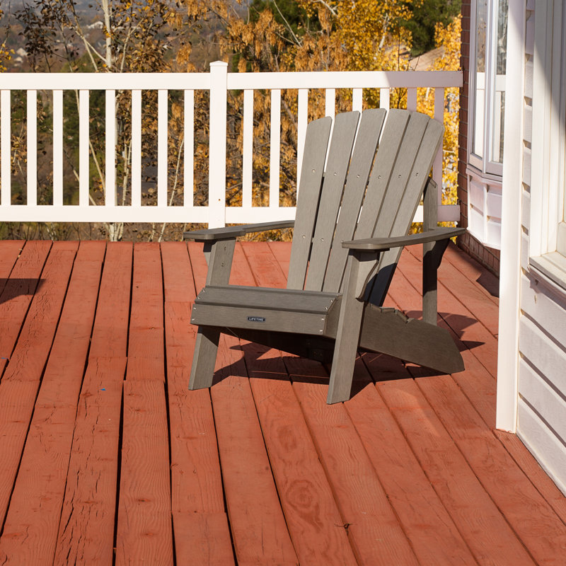 Lifetime Plastic/Resin Adirondack Chair & Reviews | Wayfair