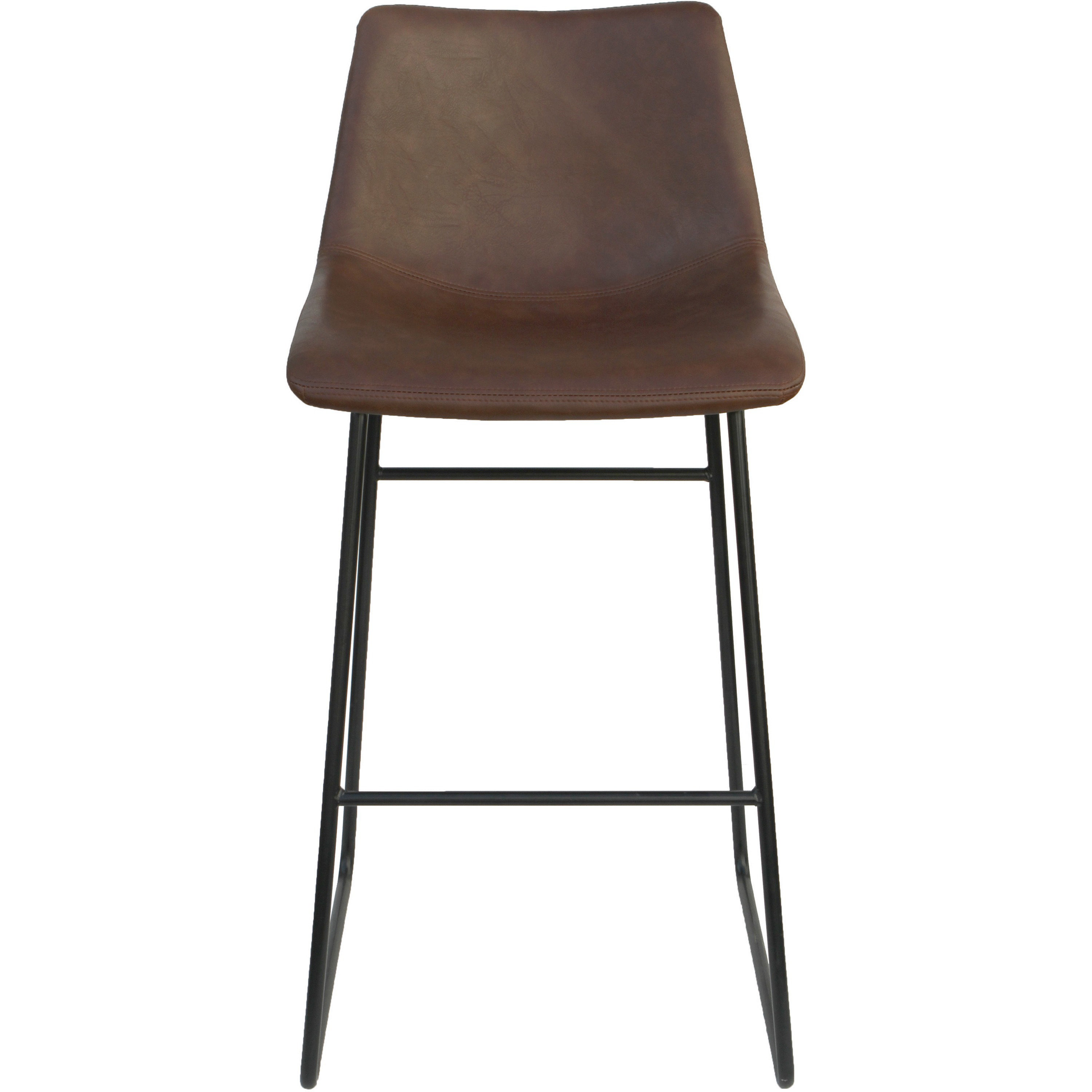 Lorell Mid-century Modern Sled Guest Stool | Wayfair