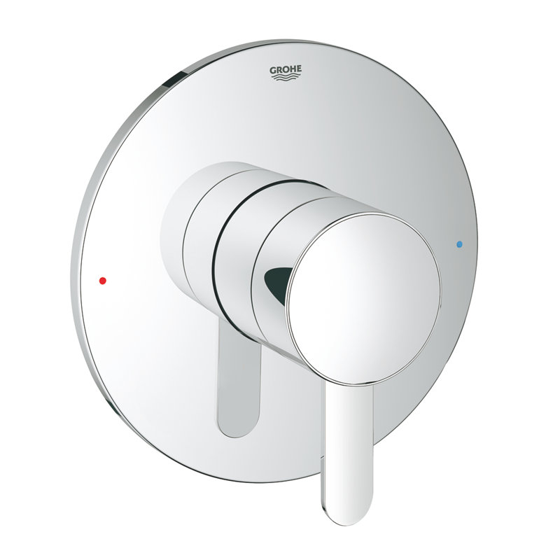 GROHE Europlus Diverter Pressure Balance Shower Faucet Trim & Reviews ...