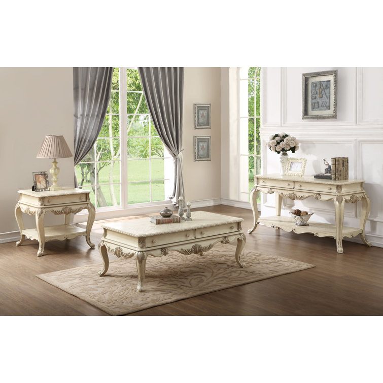 Lark Manor Cha 3 Piece Coffee Table Set & Reviews | Wayfair