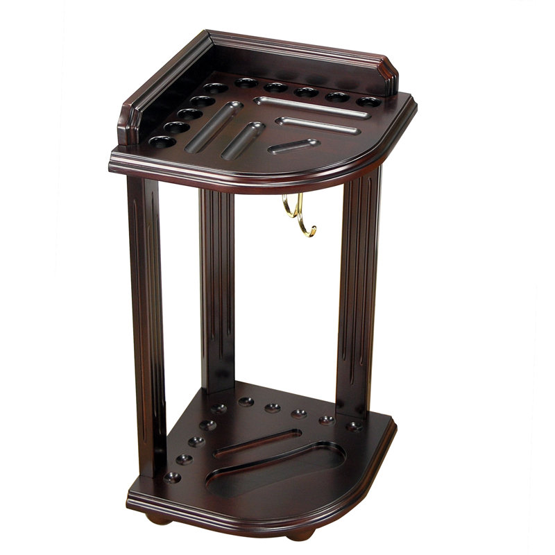 The Level Best Corner Pool Cue Rack & Reviews | Wayfair