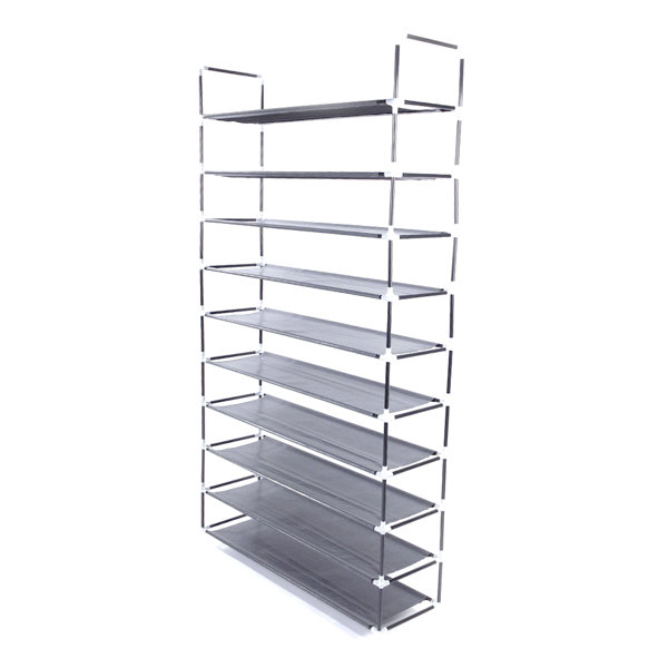 Rebrilliant 50 Pair Shoe Rack & Reviews | Wayfair
