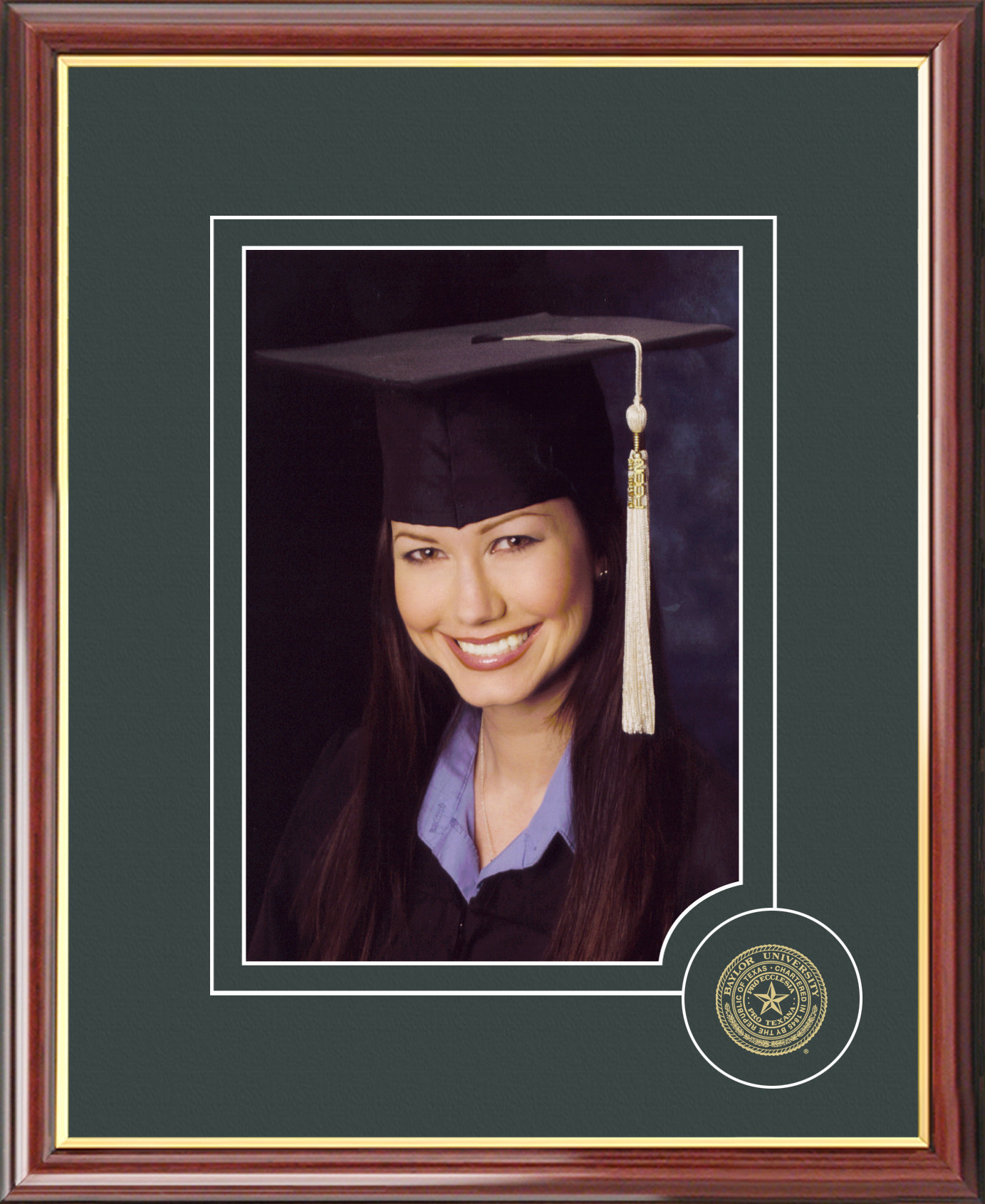 Campus Images NCAA Baylor Bears Graduate Portrait Picture Frame | Wayfair