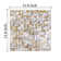 MatrixStoneUSA 0.75" x 0.75" Grid Mosaic Wall Tile & Reviews | Wayfair