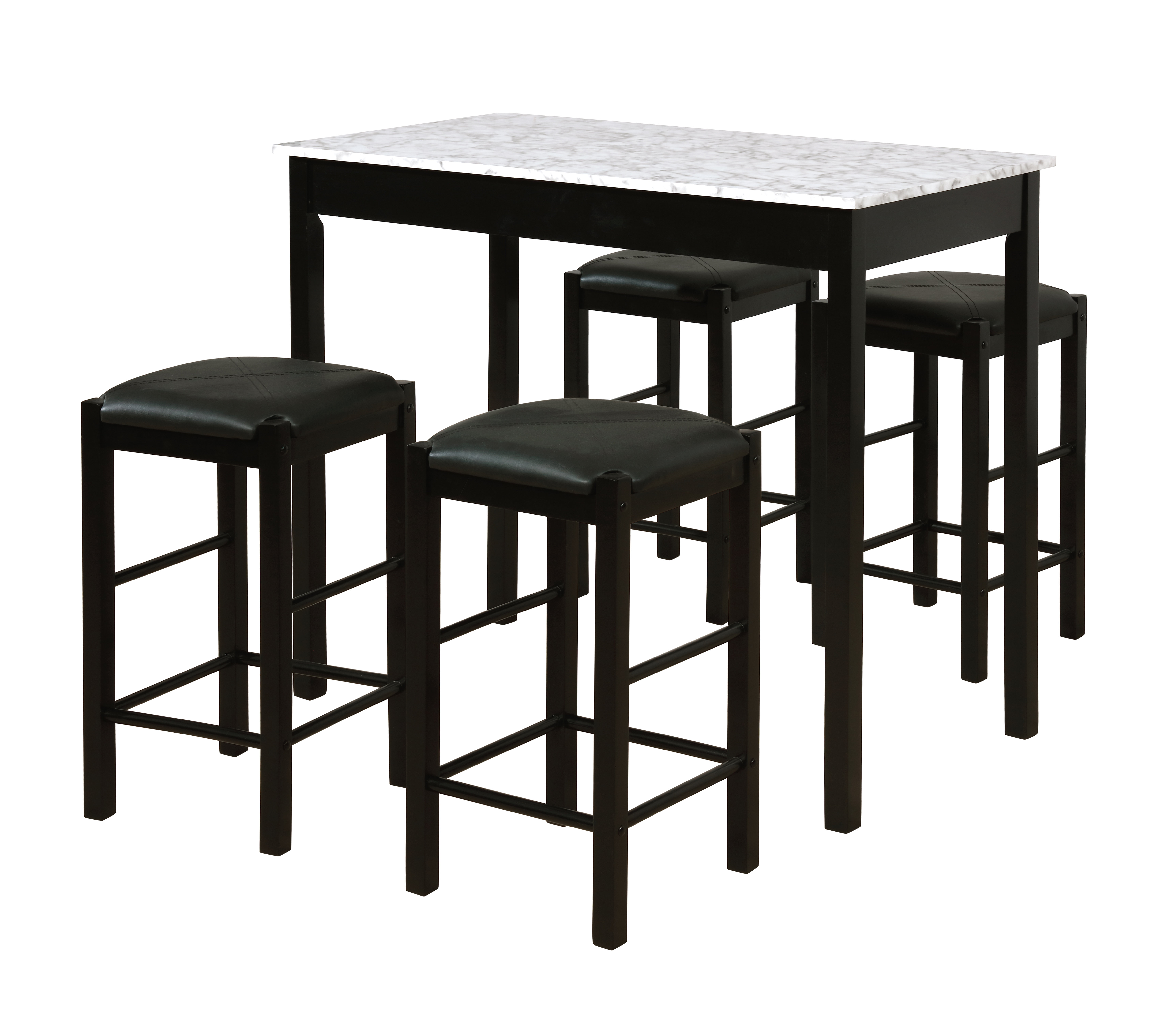 Winston Porter Loria 4 - Person Counter Height Dining Set & Reviews ...