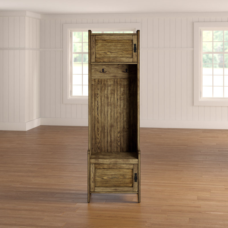 Laurel Foundry Modern Farmhouse Jones Street 66.38'' Wide Hall Tree ...