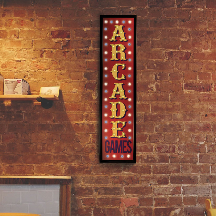 CYRG Arcade Games LED Marquee Sign & Reviews | Wayfair
