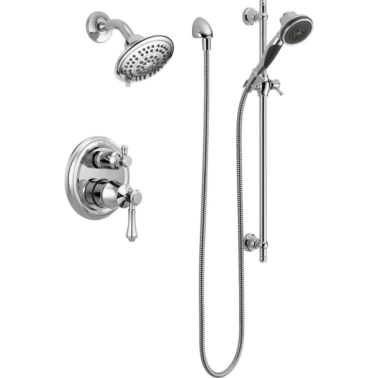 Delta Linden 14 Series Complete Shower System with Rough-in Valve and ...
