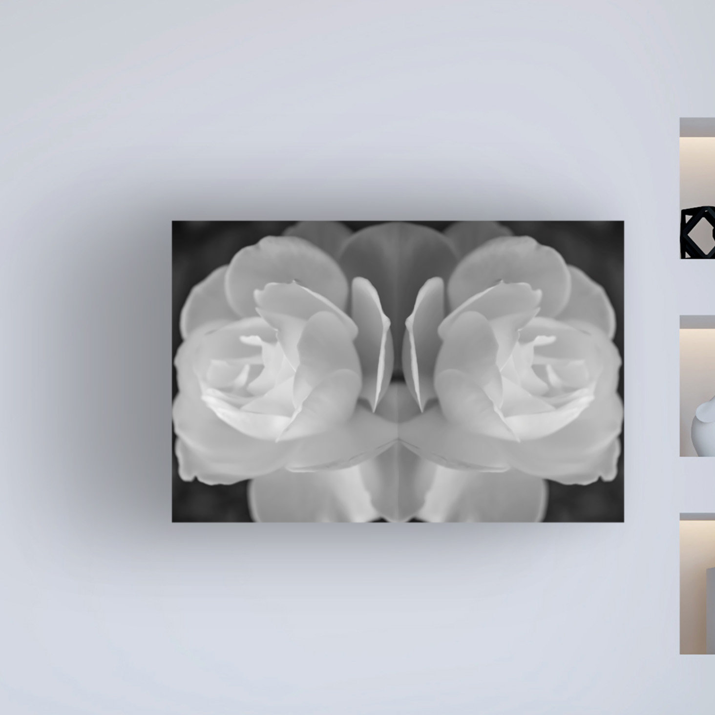 Ebern Designs Twin Rose 22 by Anita Vincze - Wrapped Canvas Photograph ...