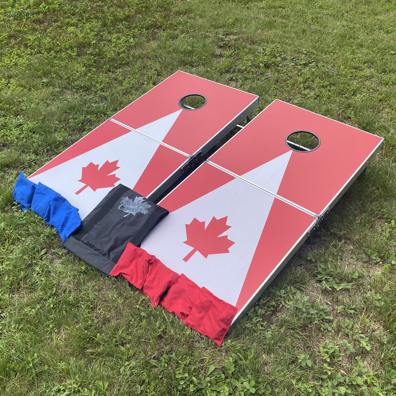 Muskoka Cornhole Portable Cornhole Game | Light Weight Foldable ...