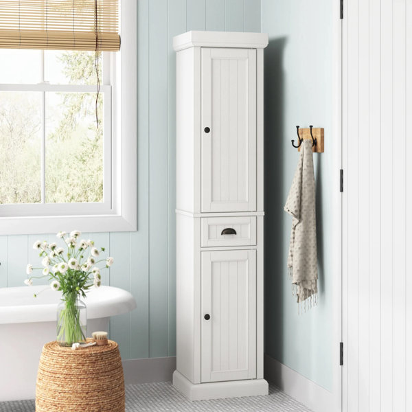 Tall Shallow Bathroom Cabinet | Wayfair