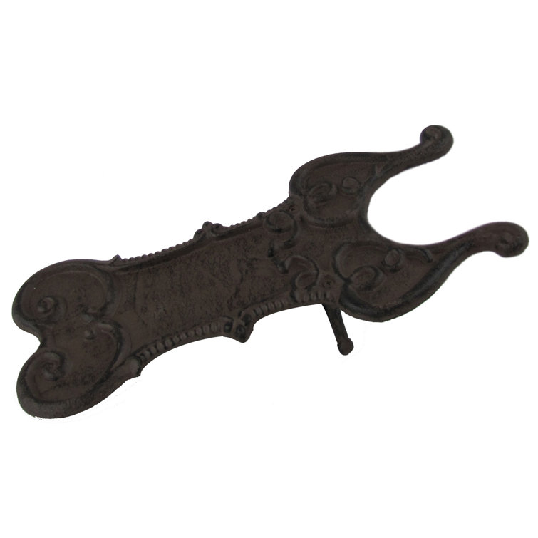 Millwood Pines Cast Iron Metal Decor Cowboy Boot Jack Pull New | Wayfair