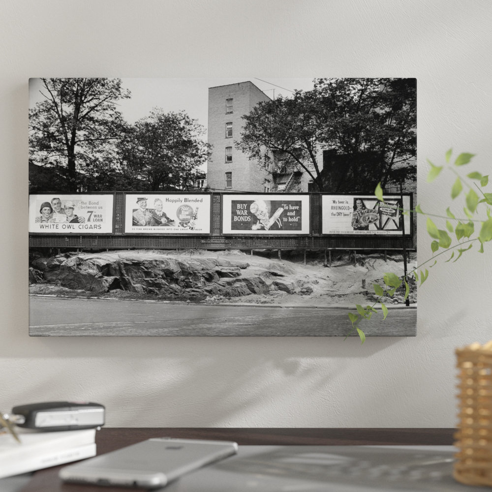 East Urban Home 1940S-1945 Wartime Billboards For Cigars Beer Coca Cola ...