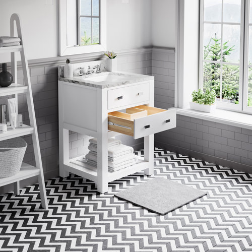 Lark Manor Timaios 24'' Free-standing Single Bathroom Vanity with ...