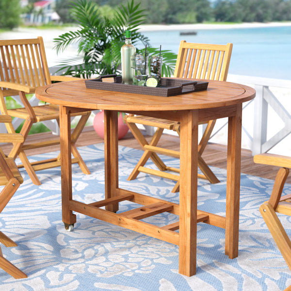 Drop-leaf-outdoor-table | Wayfair