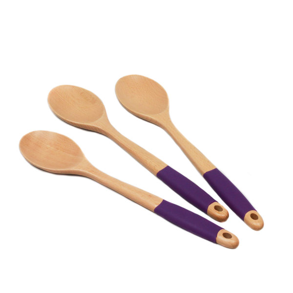 Chef Craft 3-Piece Rainbow Wooden Spoon Set & Reviews | Wayfair