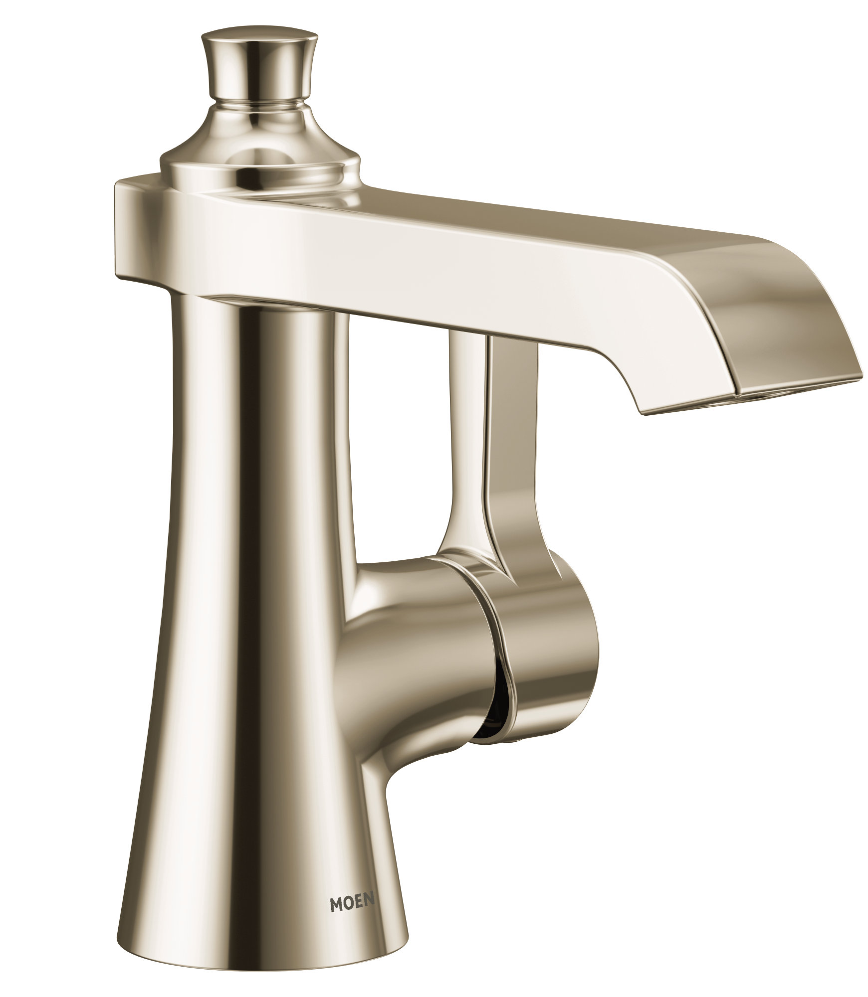Moen Flara Single Hole Bathroom Faucet with Drain Assembly & Reviews ...