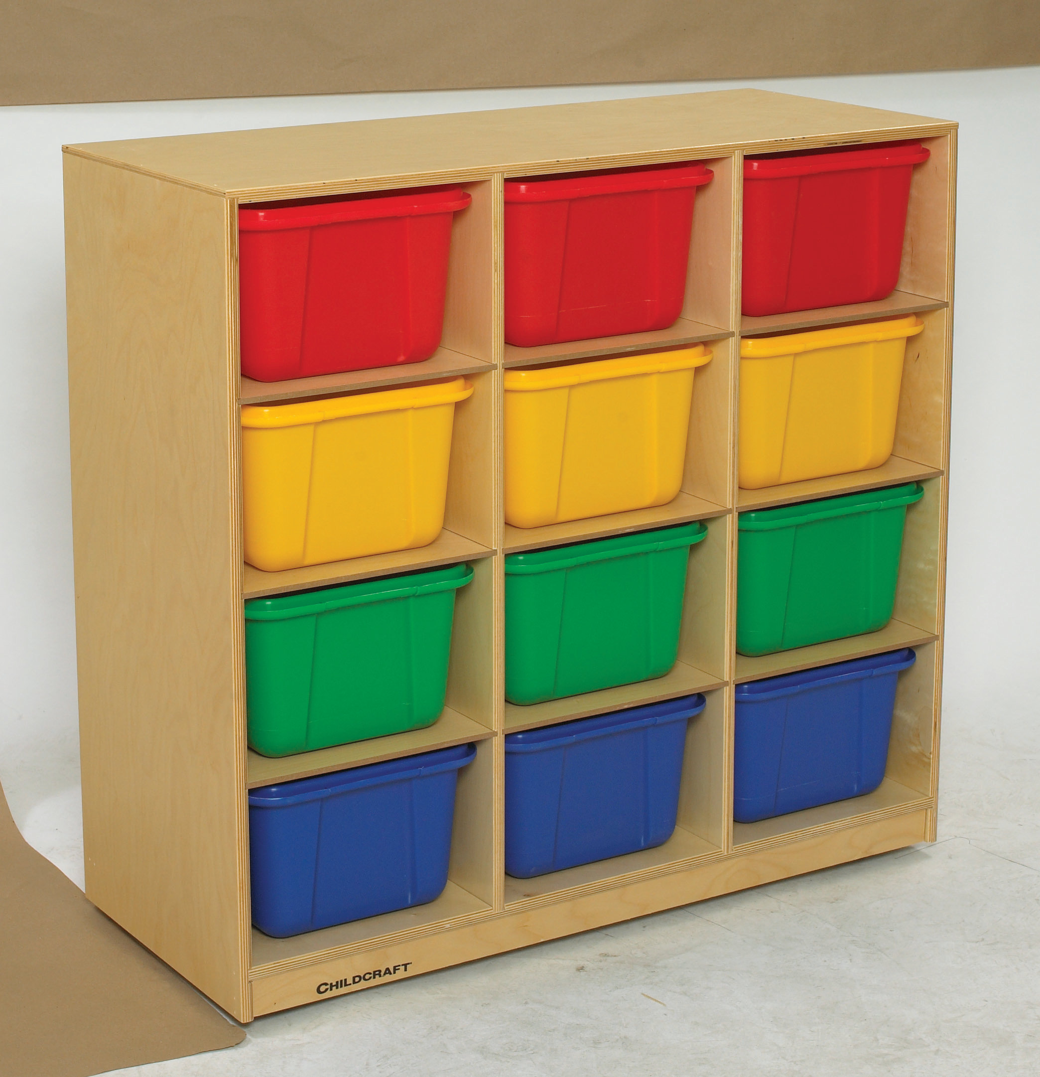 Childcraft Mobile Big 12 Compartment Cubby with Bins | Wayfair