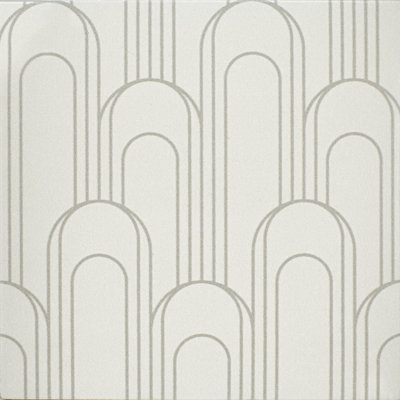 Roca Tiles Epoque Oval Taupe/Gray 8x8 | Wayfair