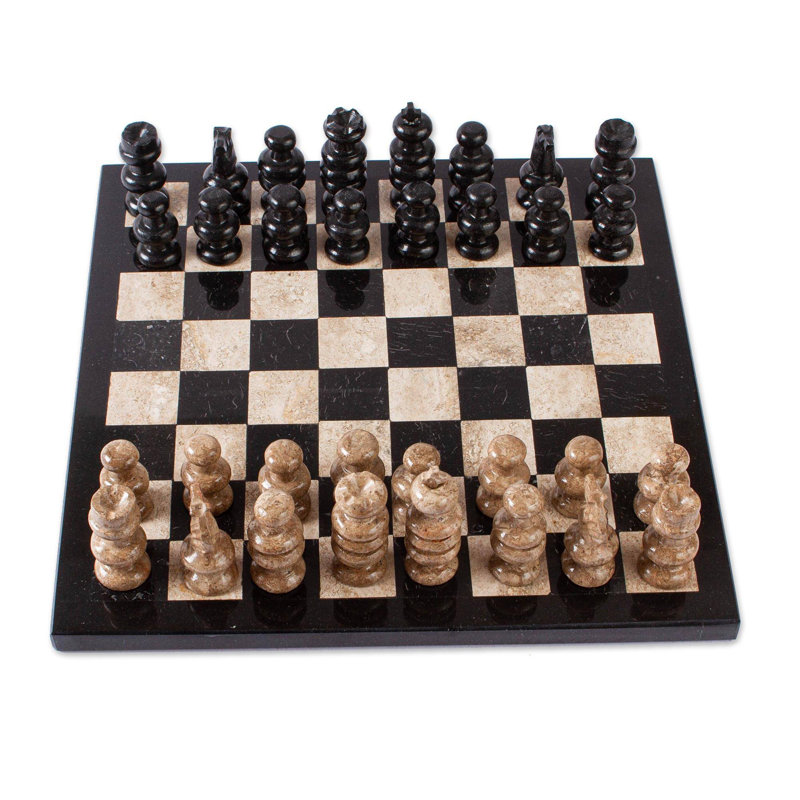 Trinx Cafe Battle Marble Chess Set | Wayfair