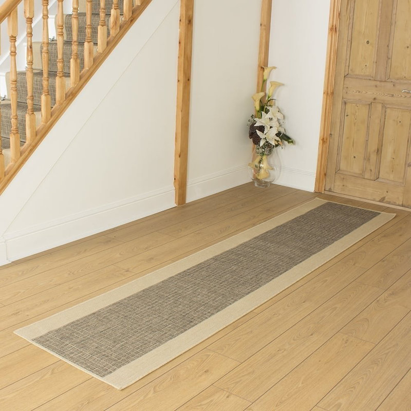 Brambly Cottage Adalyn Flatweave Tweed Hallway Runner Rug & Reviews ...