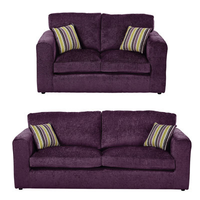 Purple Sofa Sets You'll Love | Wayfair.co.uk