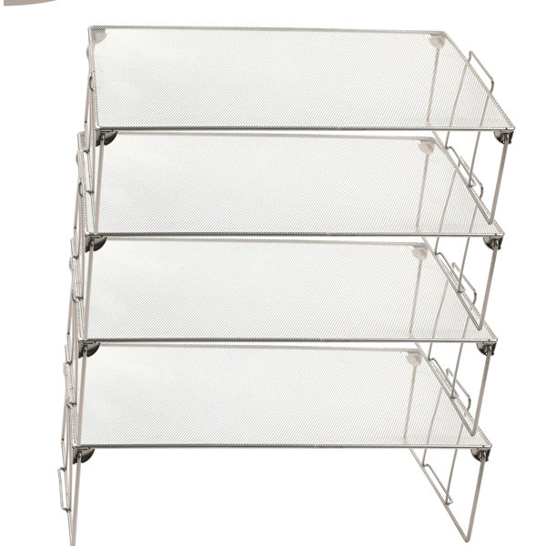 Rebrilliant Parsons Stackable Mesh Shelving Rack & Reviews | Wayfair