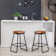 Steelside™ Abreu Swivel Bar & Counter Stool & Reviews | Wayfair