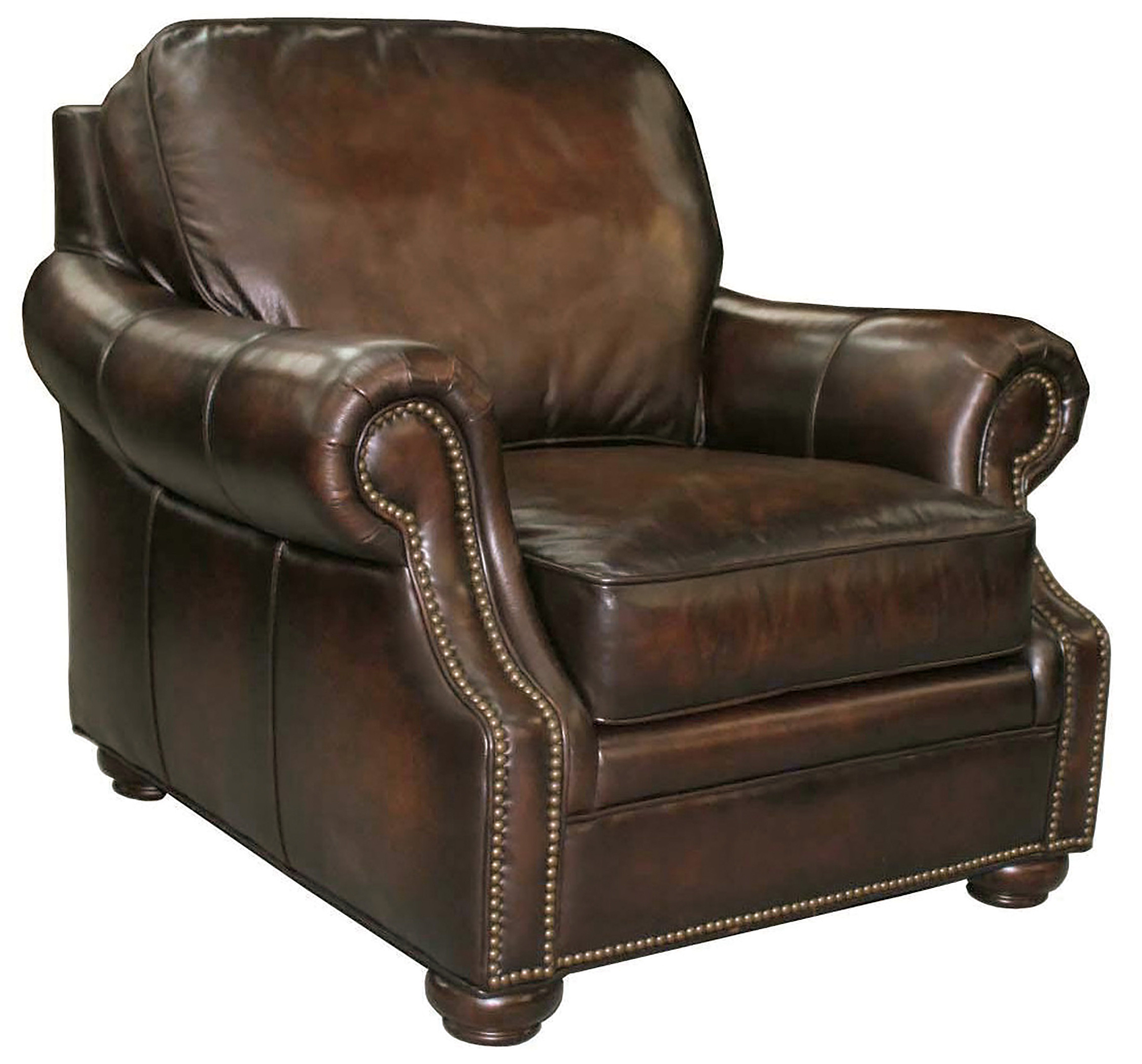 Hooker Furniture CC 40.5'' Wide Genuine Leather Club Chair & Reviews ...