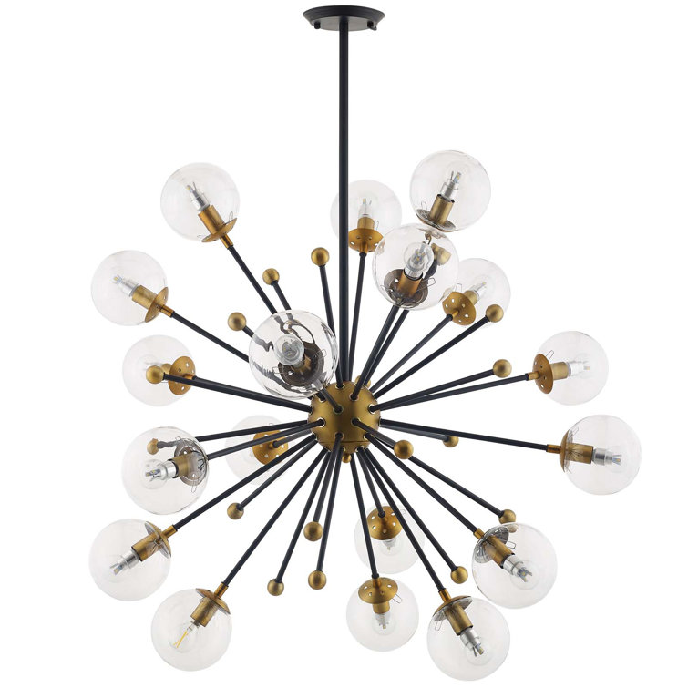George Oliver Bomar 18 - Light Sputnik Sphere Chandelier & Reviews ...