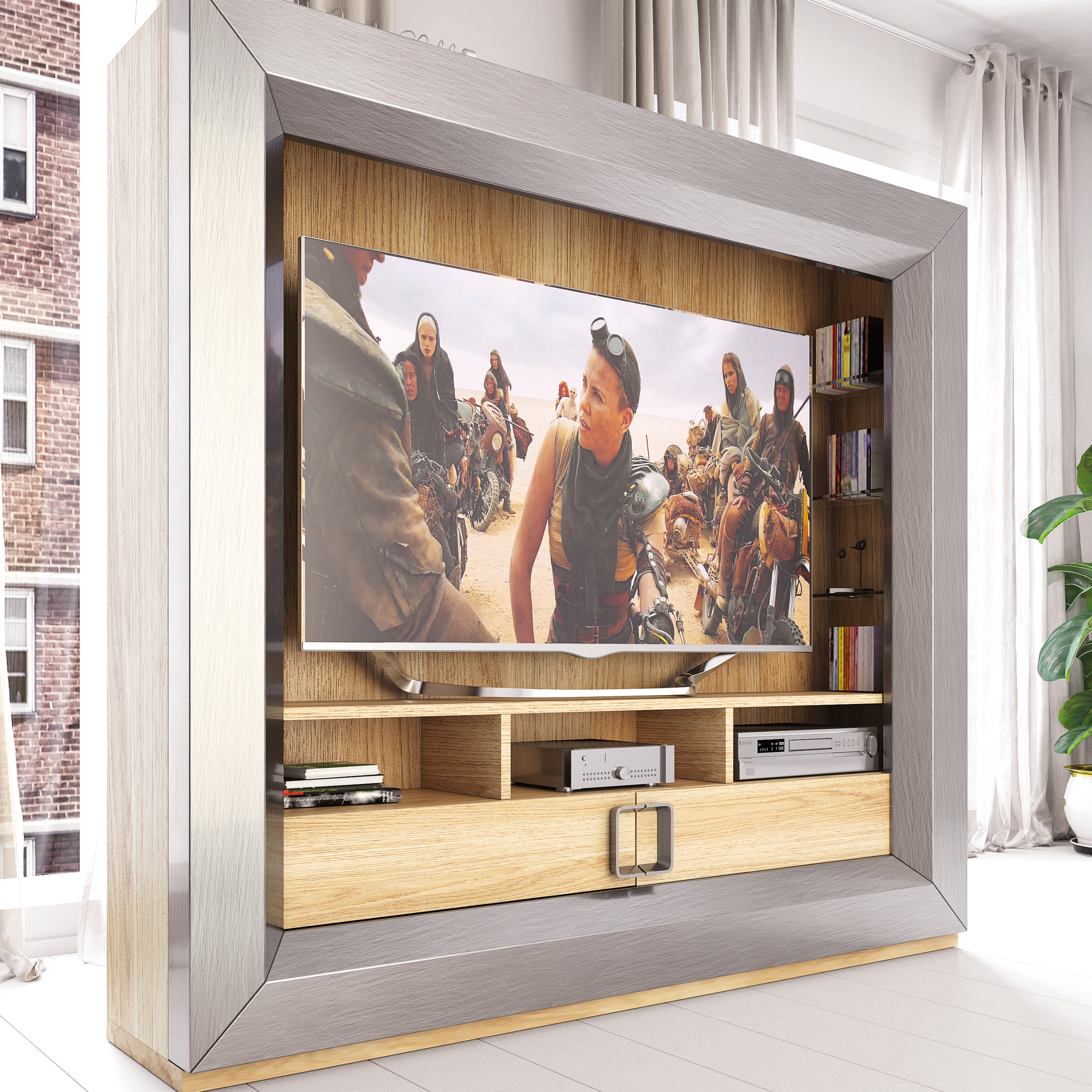 Hispania Home Entertainment Center for TVs up to 70" | Wayfair