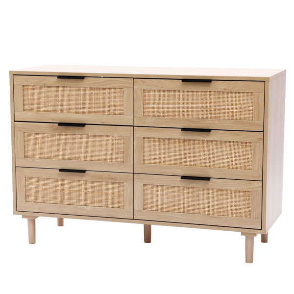 Beachcrest Home Scot 6 - Drawer Dresser & Reviews | Wayfair