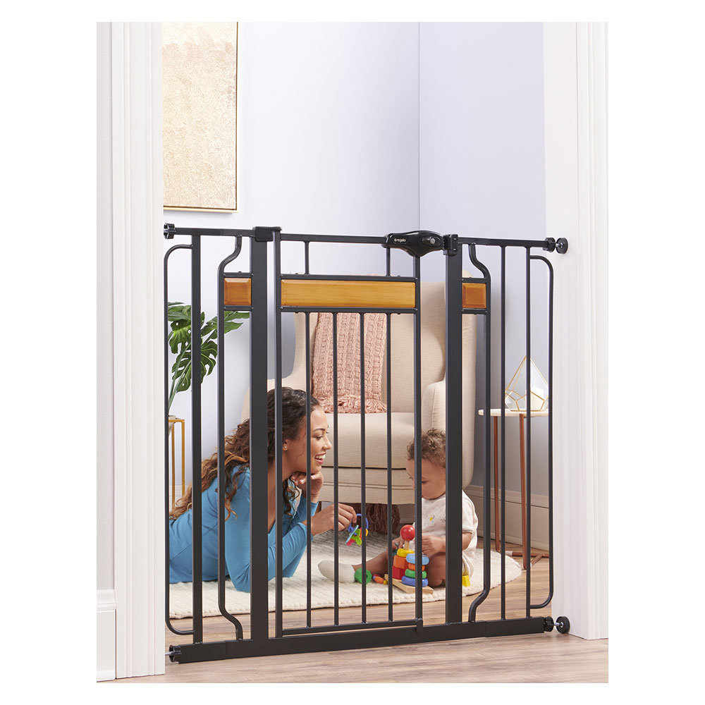 Regalo Extra Tall Home Accents Walk-Thru Gate Safety Gate & Reviews ...