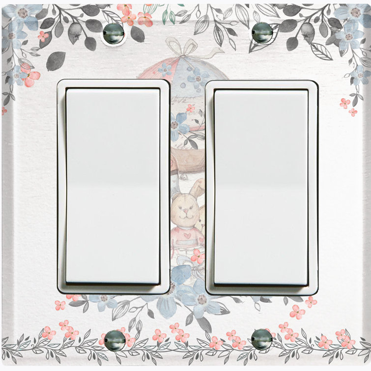 WorldAcc 2-Gang Rocker Wall Plate | Wayfair
