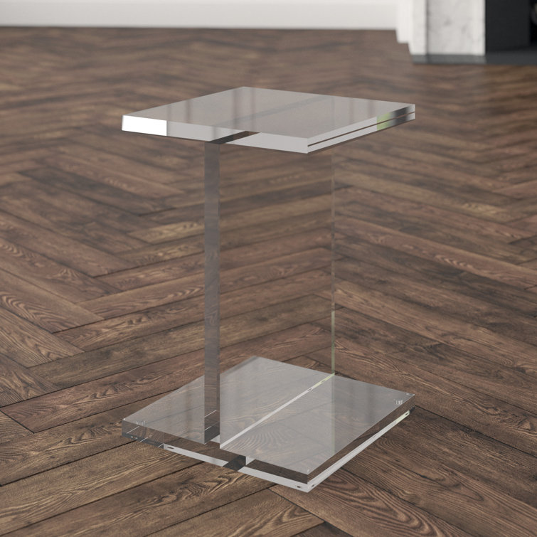 Gus Modern Acrylic I-Beam Table & Reviews | Perigold