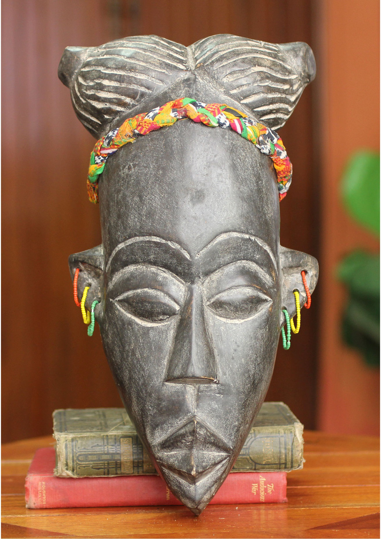 Bungalow Rose Floresha Handmade African Mask Wall Decor | Wayfair