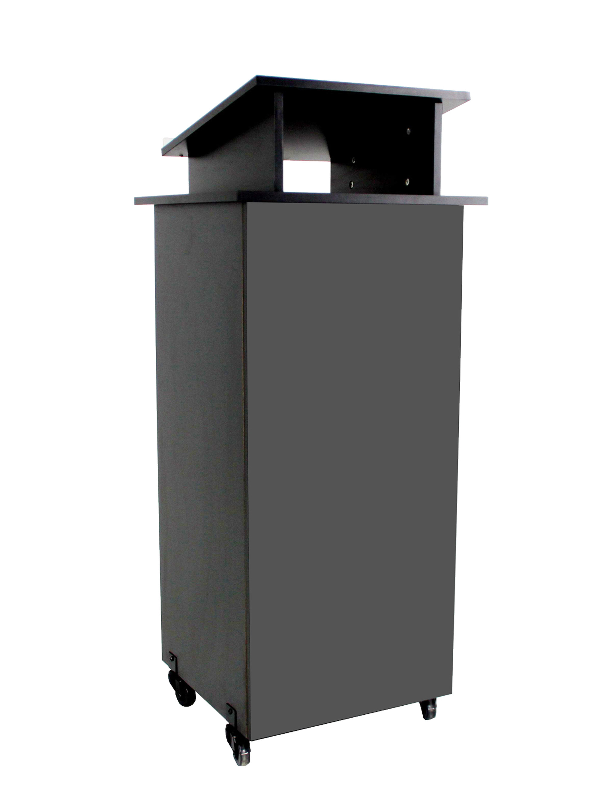 FixtureDisplays 44" Wood Full Podium with Wheels & Reviews - Wayfair Canada