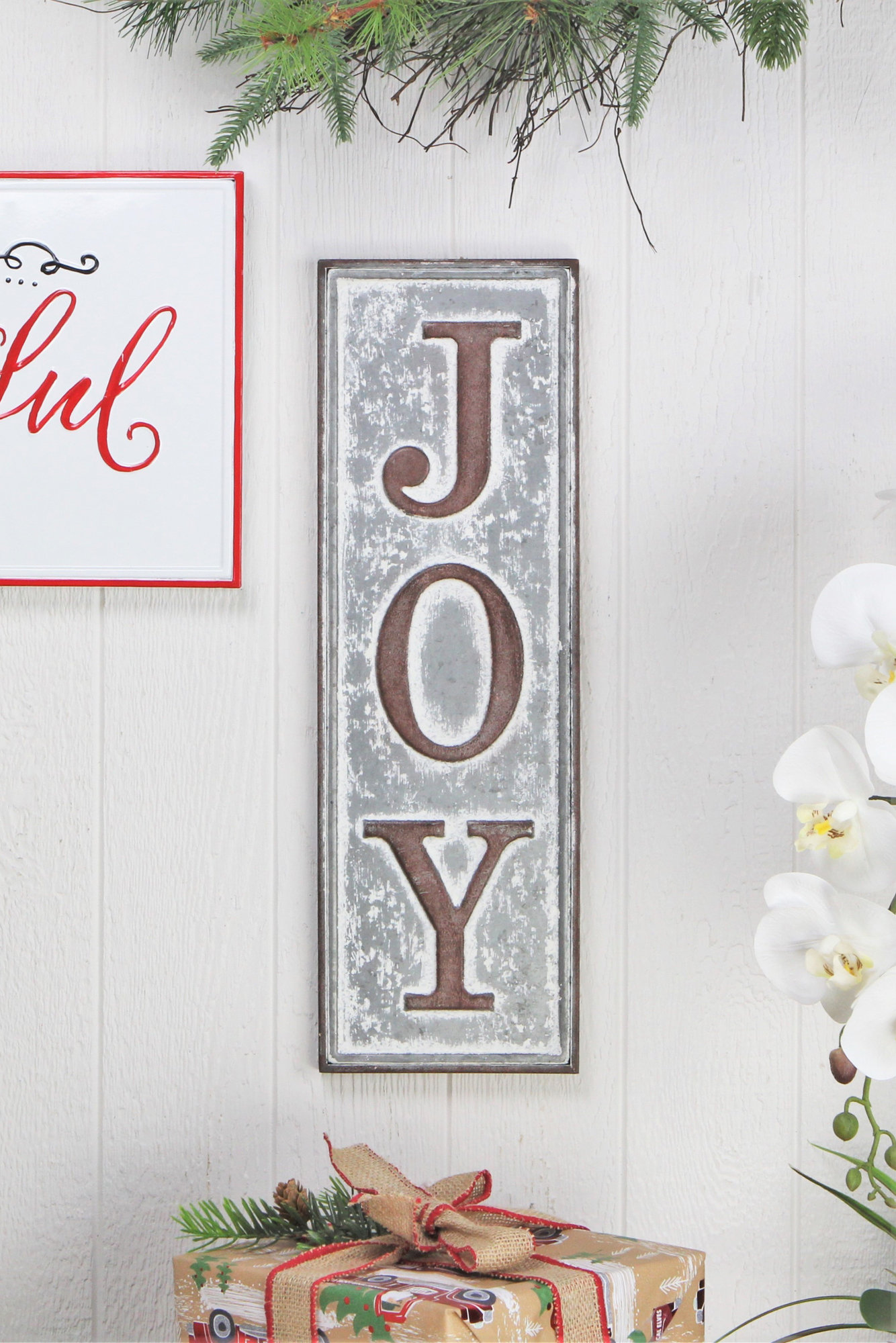 The Holiday Aisle® Joy Wall Décor | Wayfair