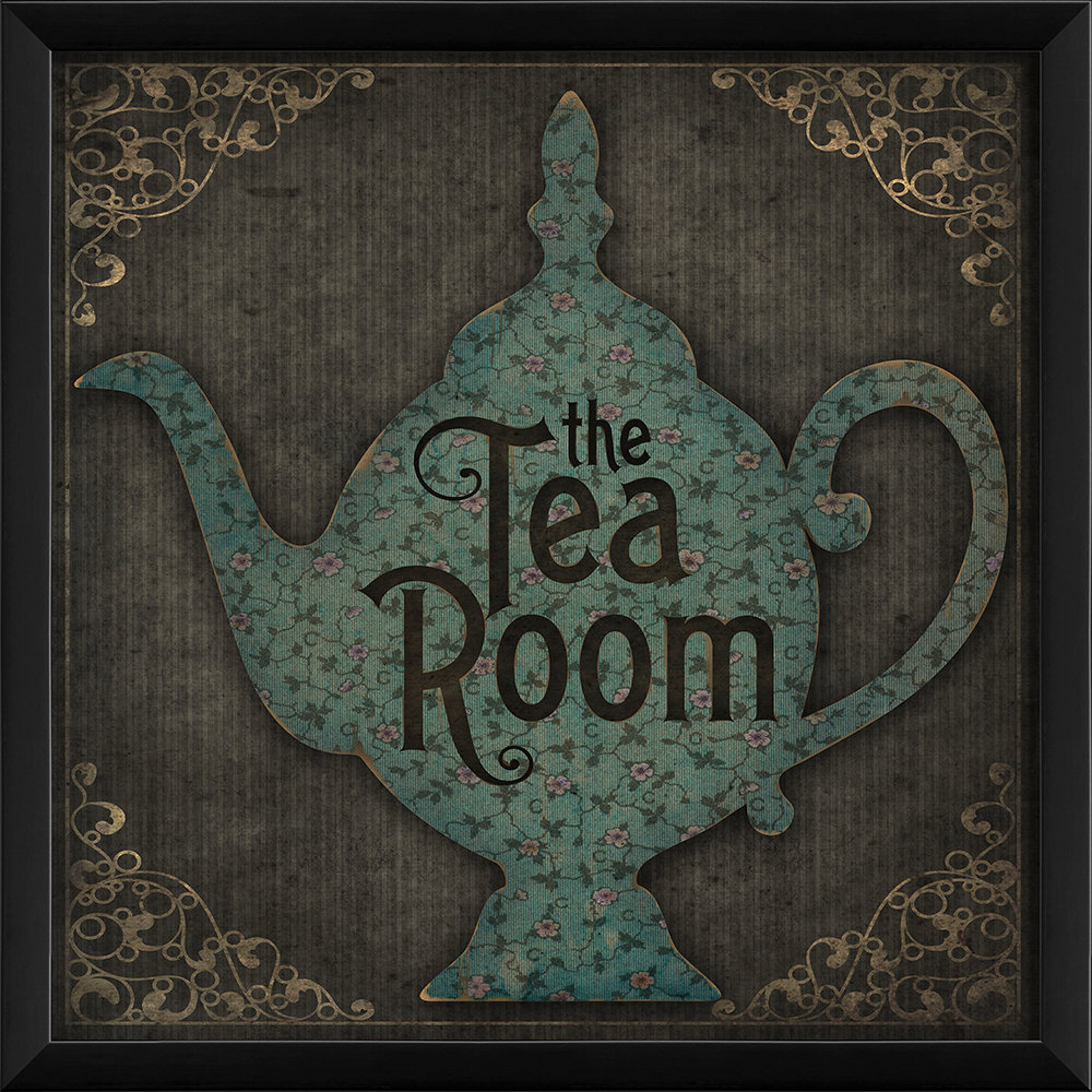 The Artwork Factory The Tea Room - Picture Frame Graphic Art | Wayfair