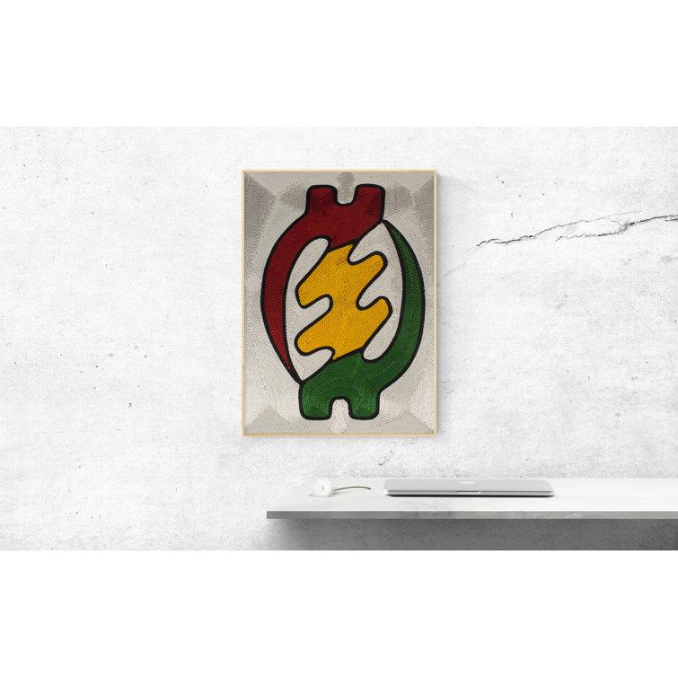 Bungalow Rose Gye Nyame Adinkra Symbol African Threadwork by Ernestina ...