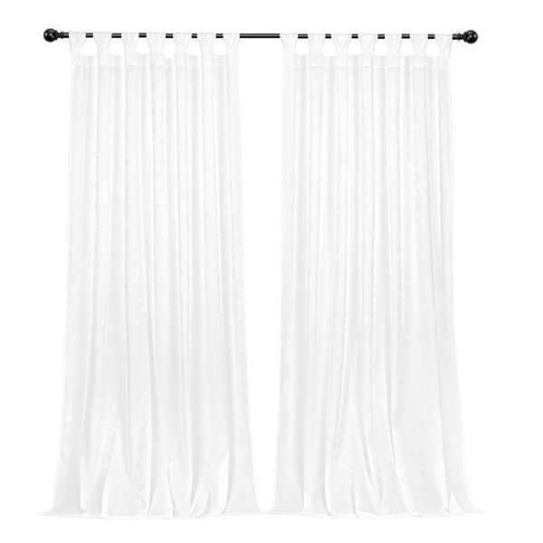 Latitude Run® Polyester Room Darkening Curtain Pair | Wayfair
