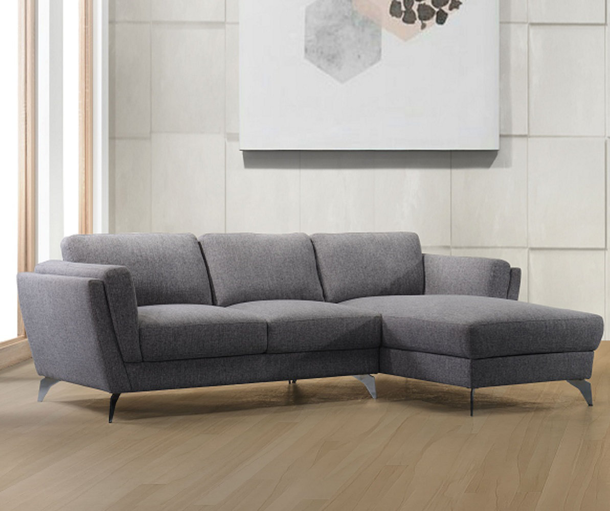 Mercury Row® Morelock Upholstered Chaise Sectional | Wayfair